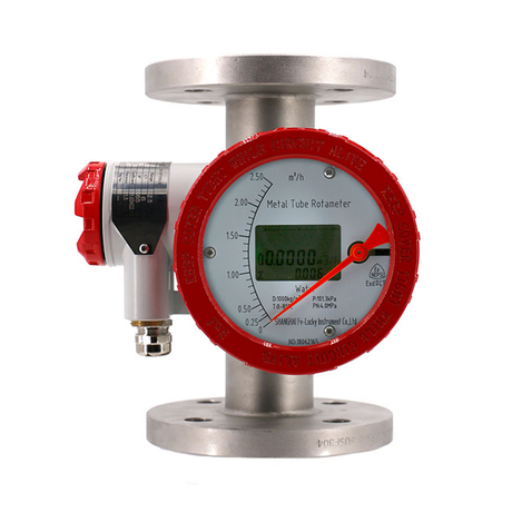 Flange Type - Metal Float Flowmeter - Buy Flange type metal float ...